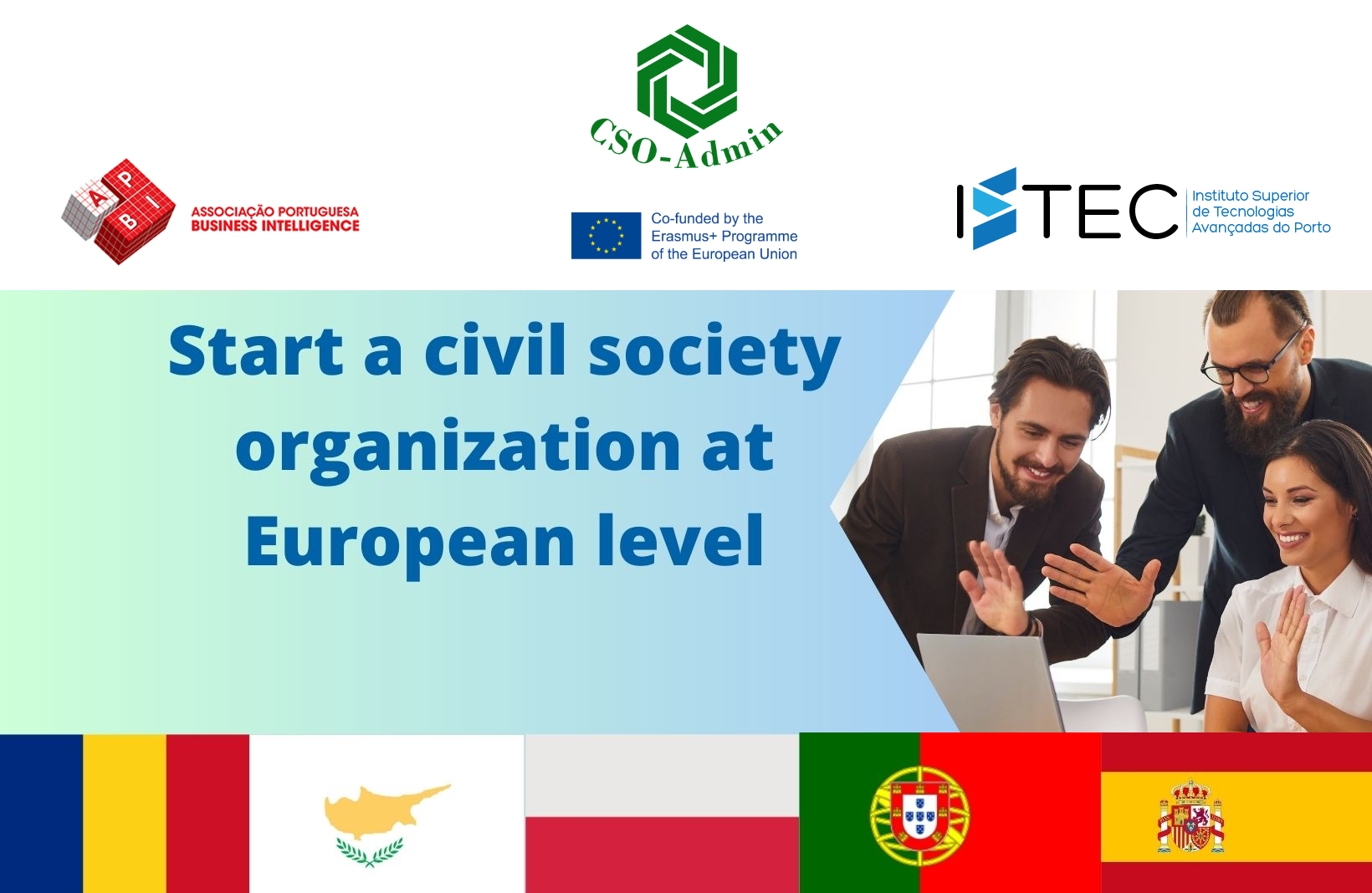 ISTEC PORTO acolhe a formação do CSO Project - Associação Portuguesa de ...